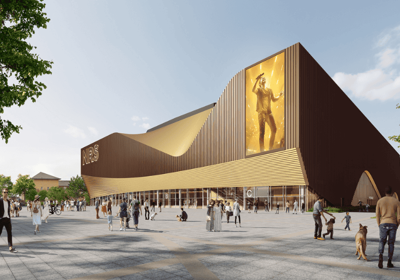 ECNet Wales Cymru: site visit - Cardiff Atlantic Wharf Arena ...